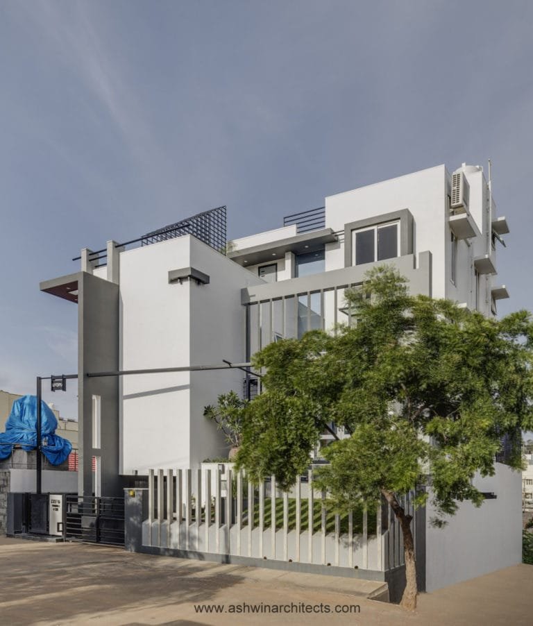 Architecture Firms In Bangalore On Green Front Elevation Designs
